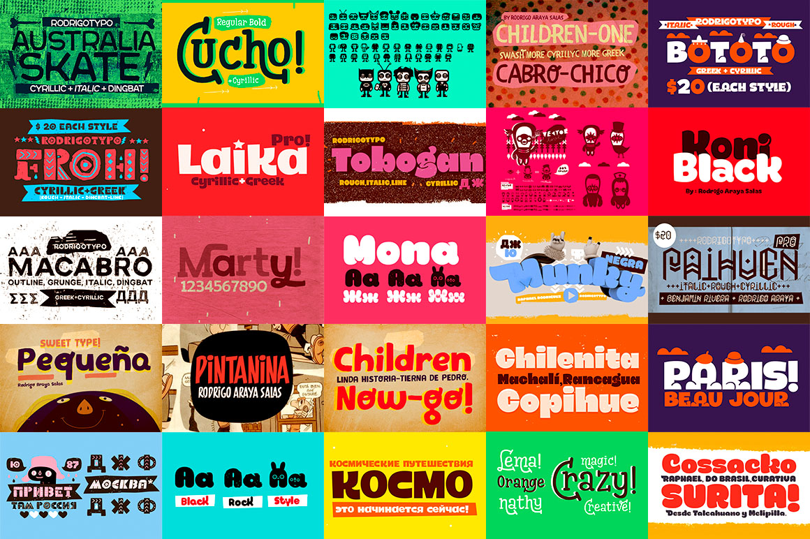 17 Cool & Funny Custom Fonts - Dealjumbo