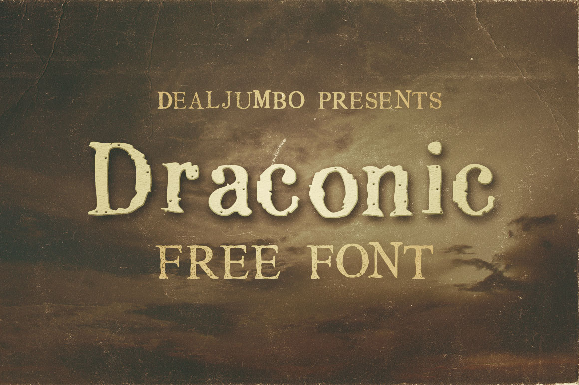 Draconic - Free Font - Dealjumbo