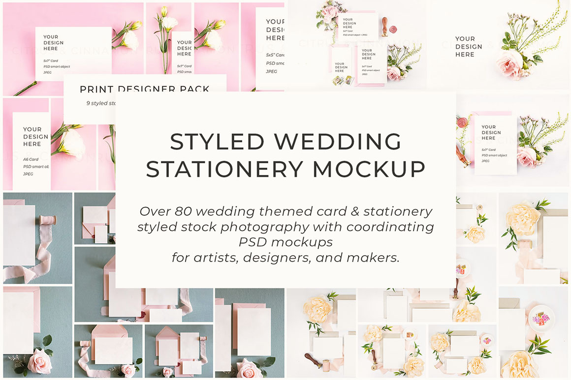 Wedding stationery mockup | Beachweddingtips.com