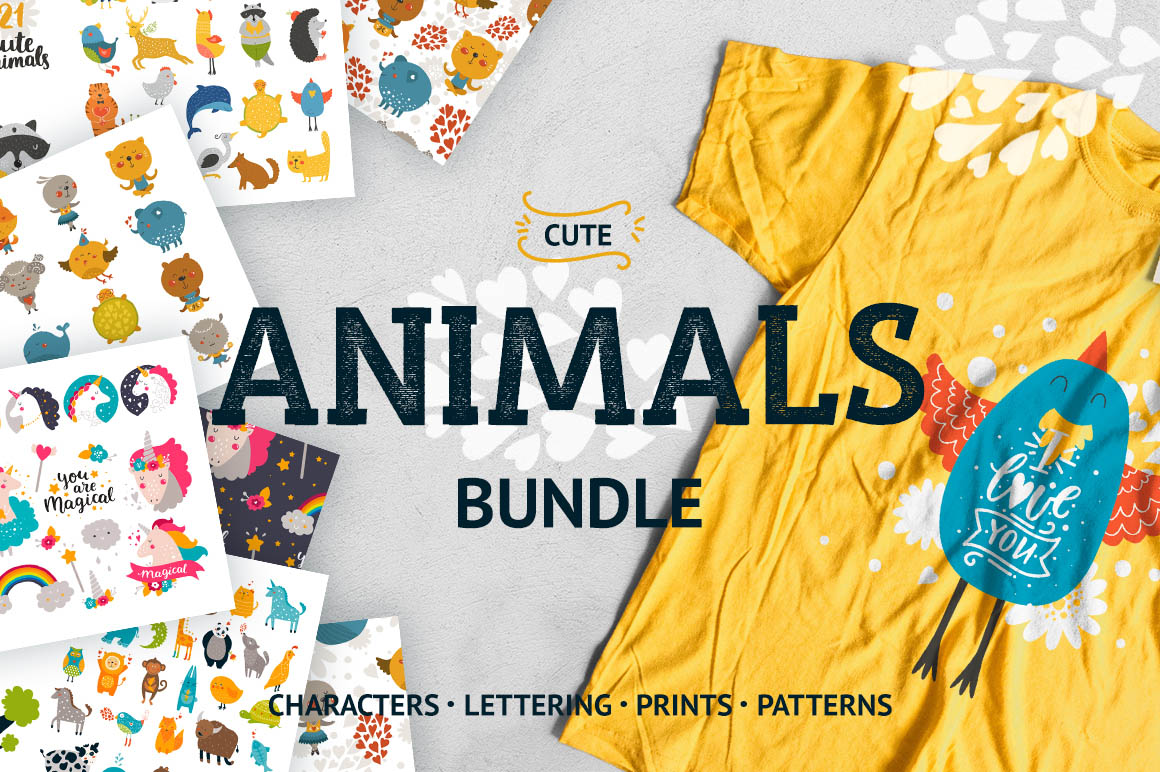 Cute Animals Bundle - Dealjumbo