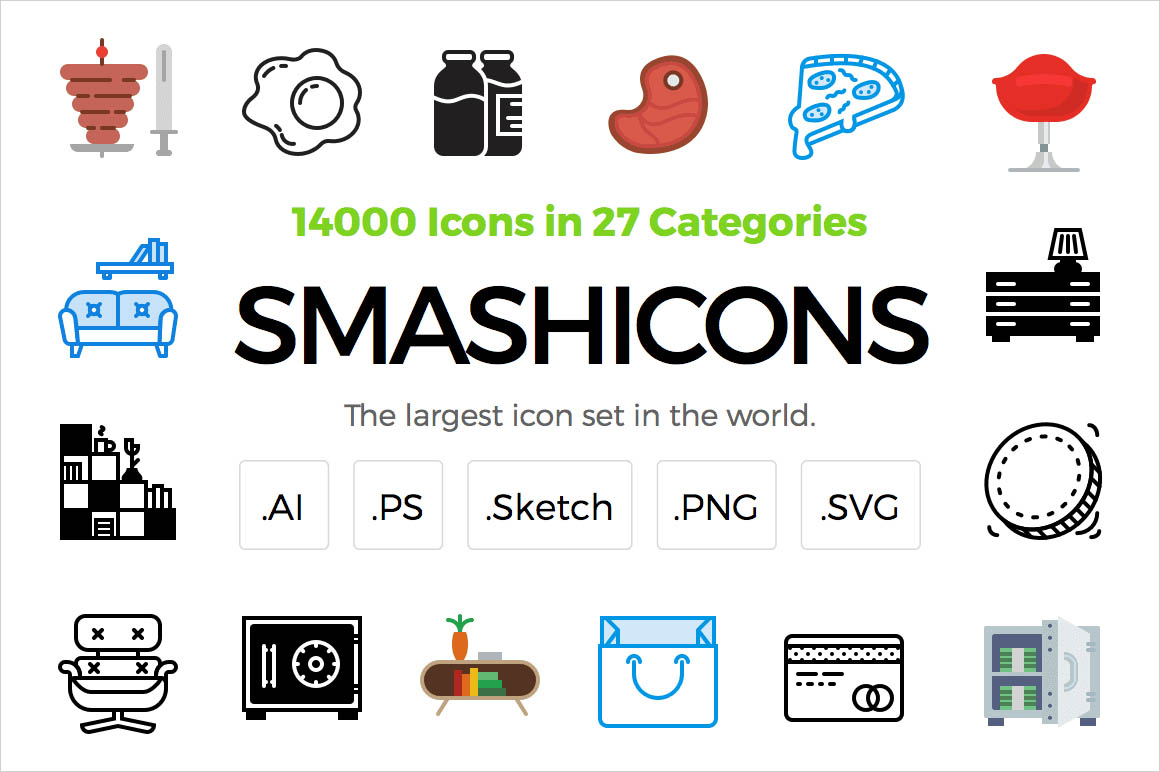 Biggest Icon Set In The World - Dealjumbo