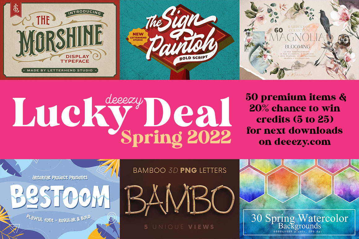 Deeezy Lucky Deal - Spring 2022 - Dealjumbo