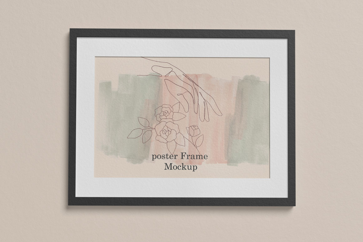 Horizontal Frame - Free Mockup - Dealjumbo