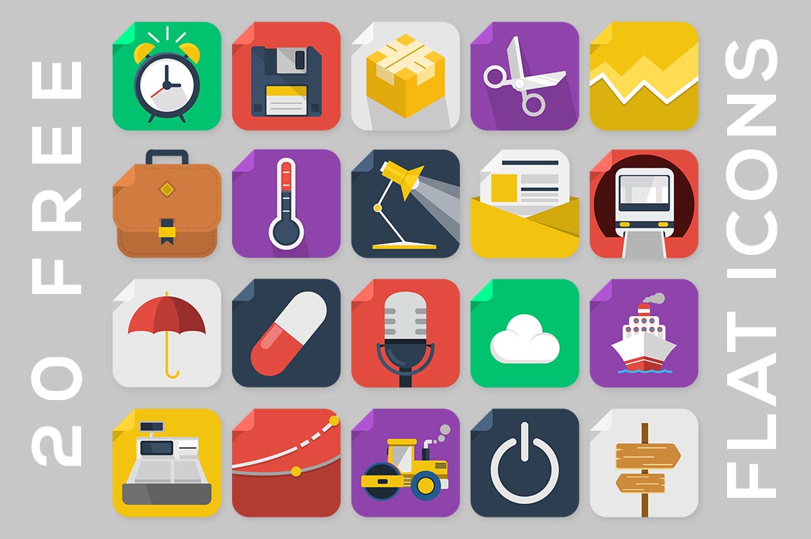 Adobe Flat Icons
