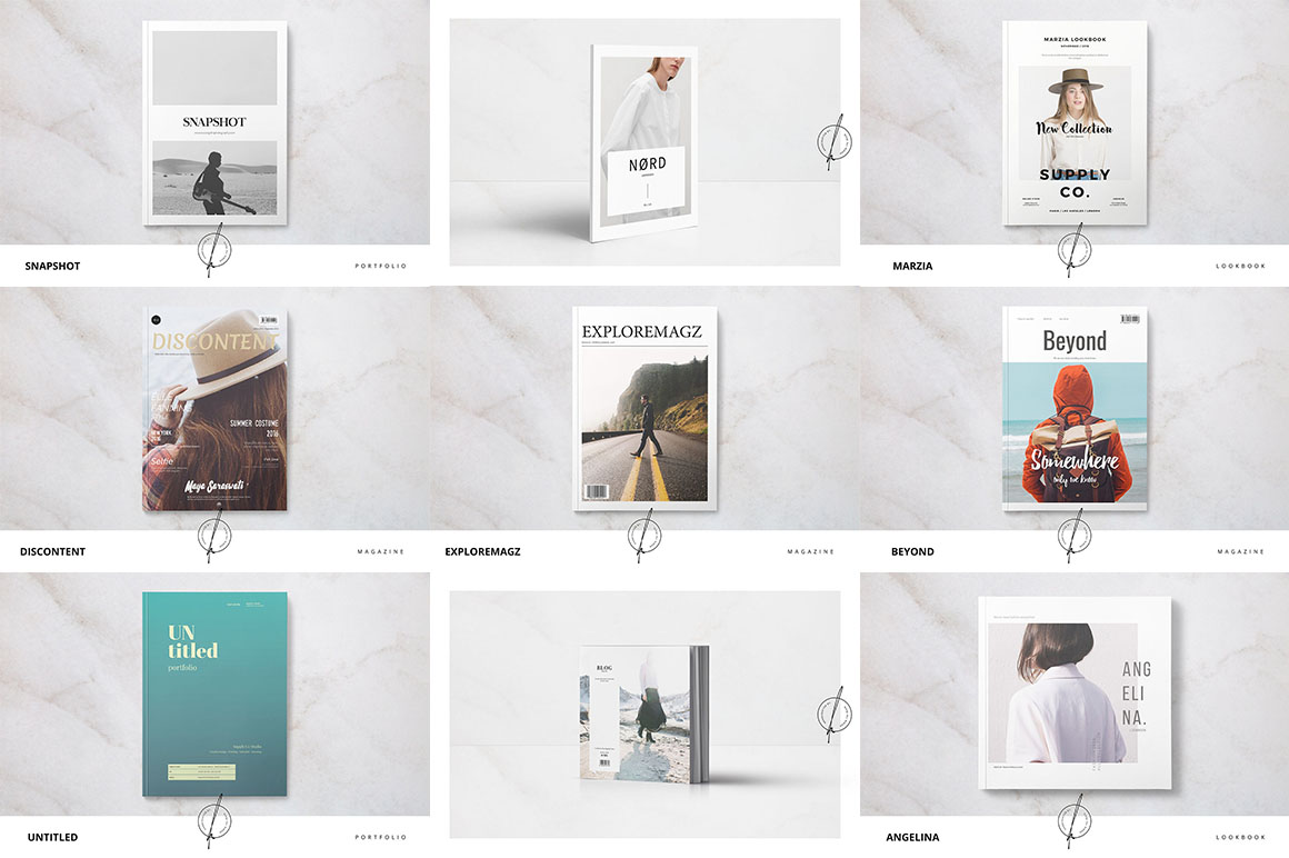 9 Trendy InDesign Print Templates - Dealjumbo