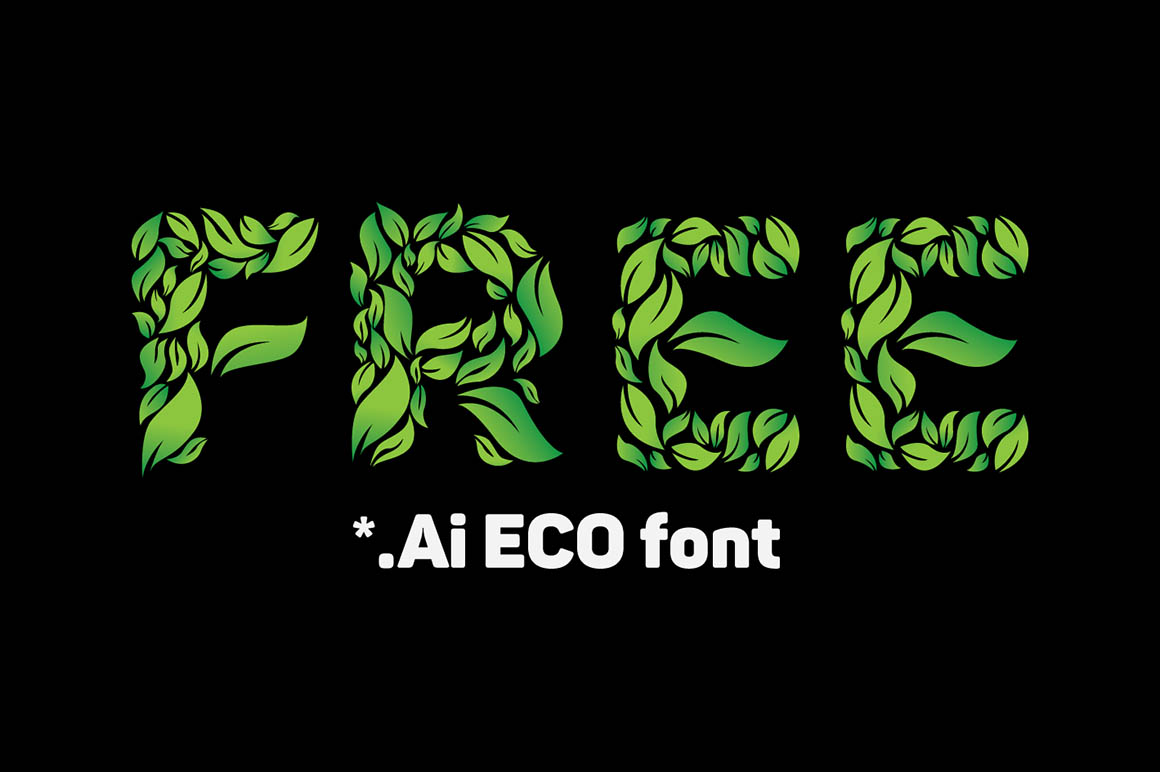 ECO Vector Lettering Set - Dealjumbo