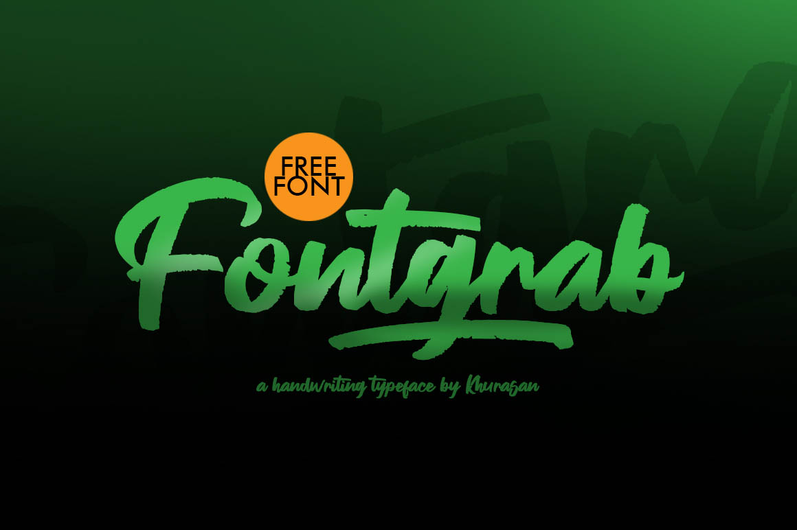 Font Grab - Free Font - Dealjumbo