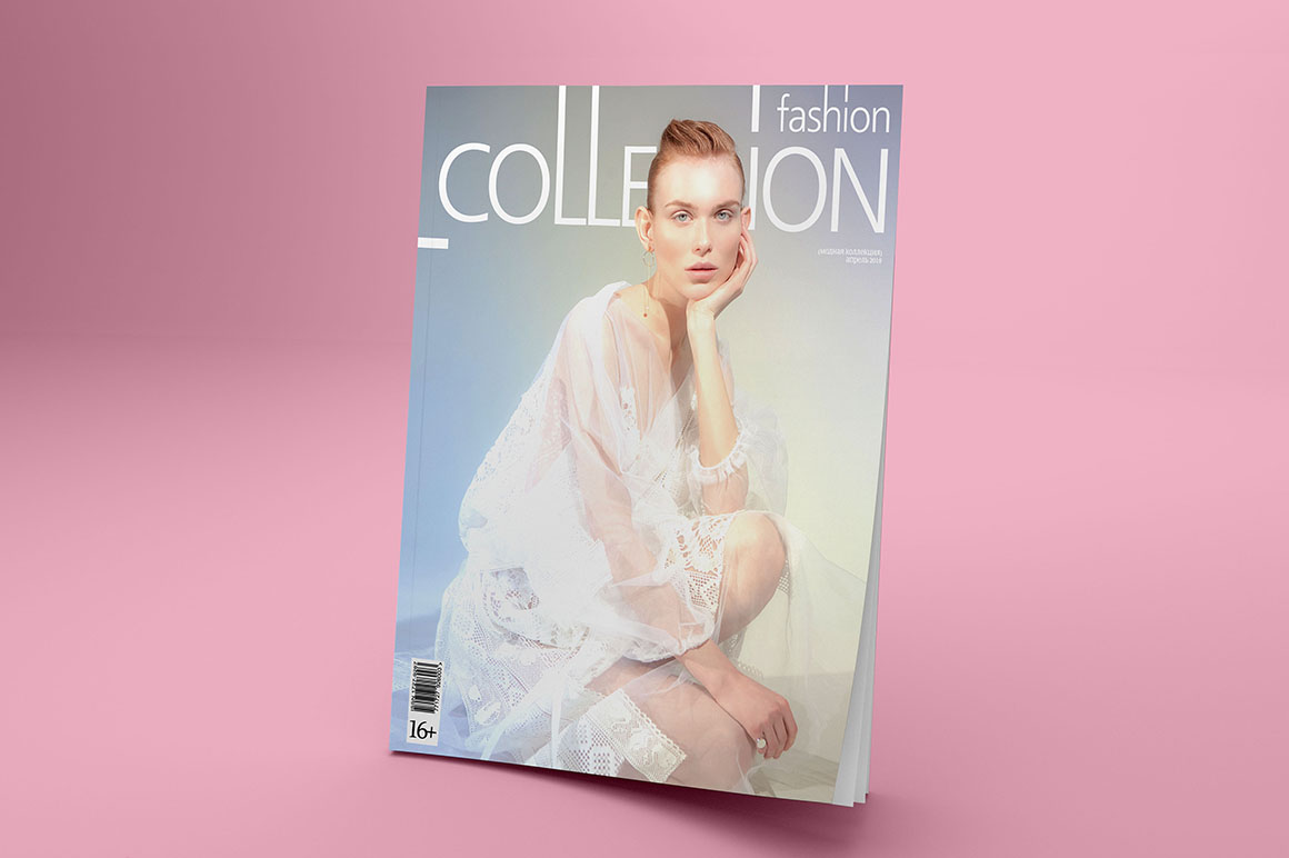 Clean Magazine Cover - Free Mockup - Dealjumbo