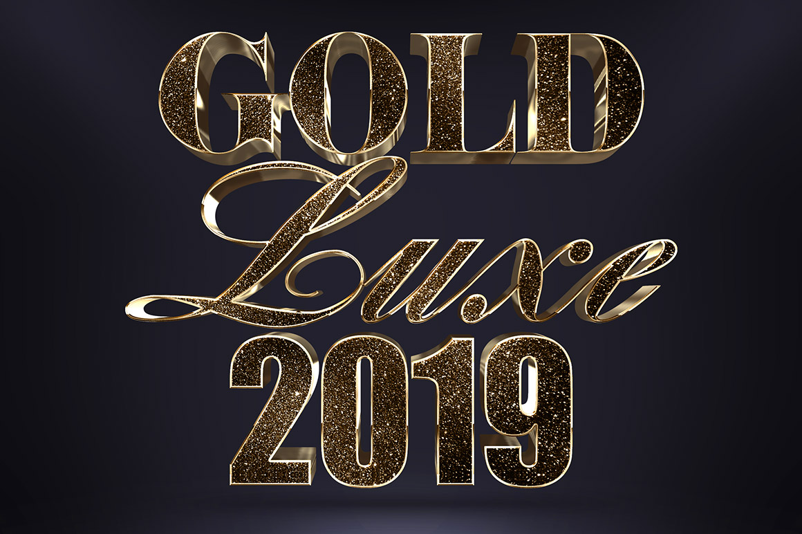 Glitter Gold - Free 3D Text Effect - Dealjumbo Glitter Gold - Free 3D Text Effect - Dealjumbo