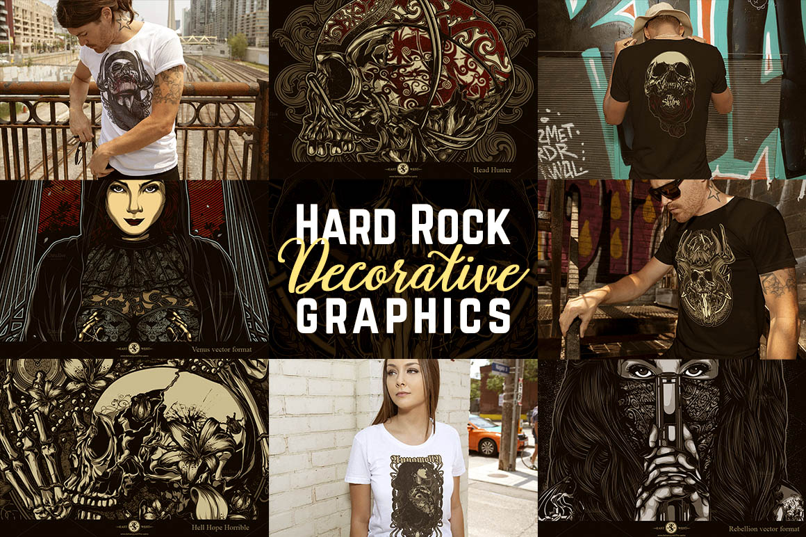 Hard Rock Decorative Graphics - Dealjumbo