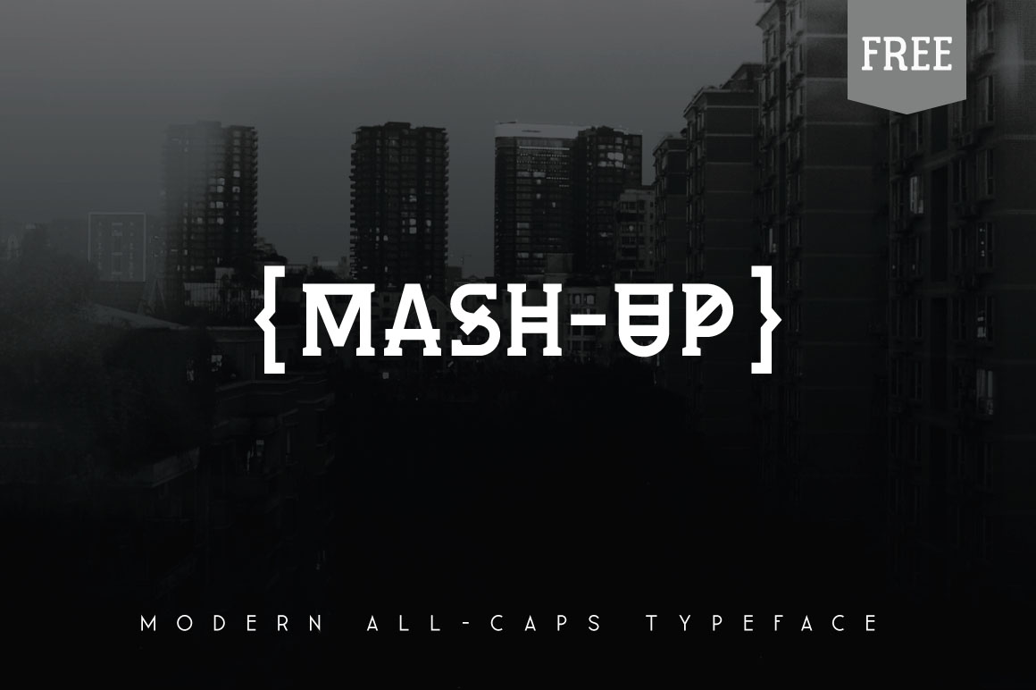 Mash-up - Free Font - Dealjumbo