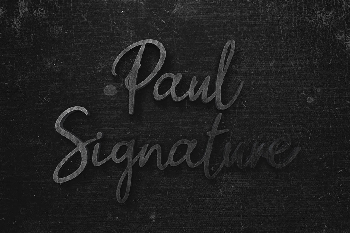 Paul Signature - Free Font - Dealjumbo