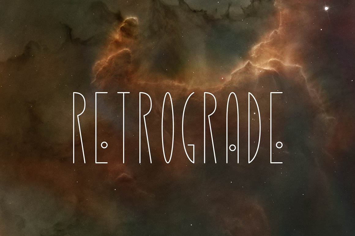 Retrograde - Free Handdrawn Font - Dealjumbo