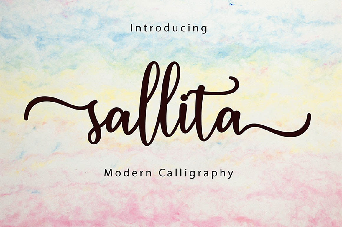 Sallita Script - Free Font - Dealjumbo