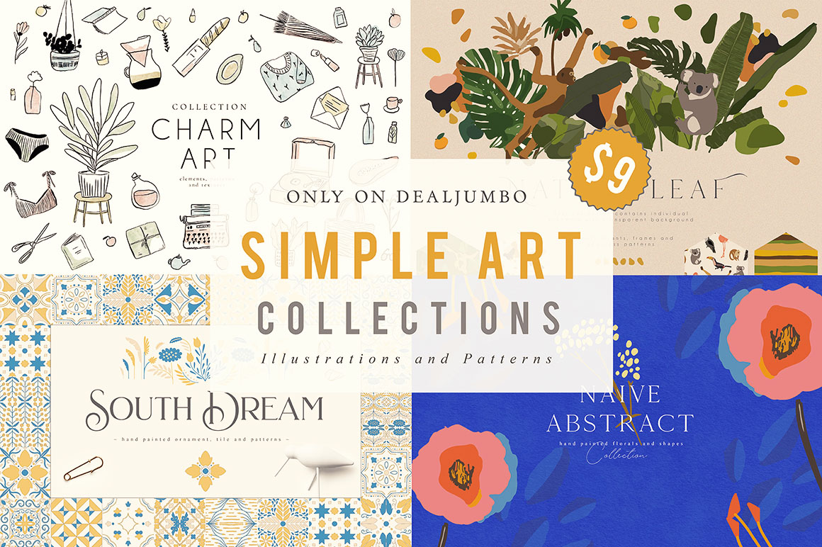 Simple Art Collections - Dealjumbo