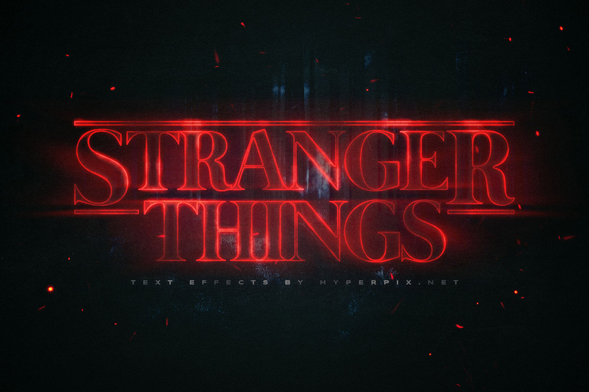 Stranger Things - Free Text Effect - Dealjumbo
