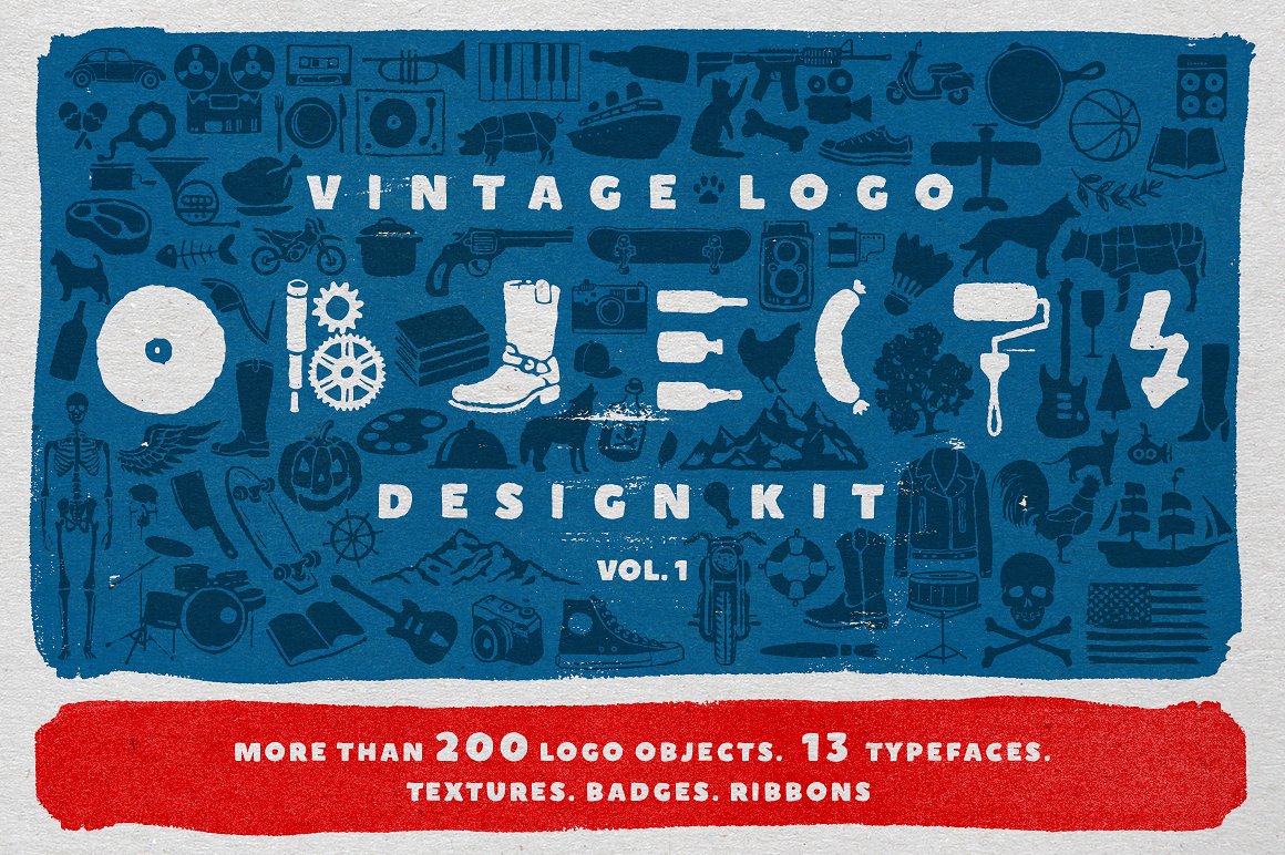 Vintage Logo Design Kit - Dealjumbo