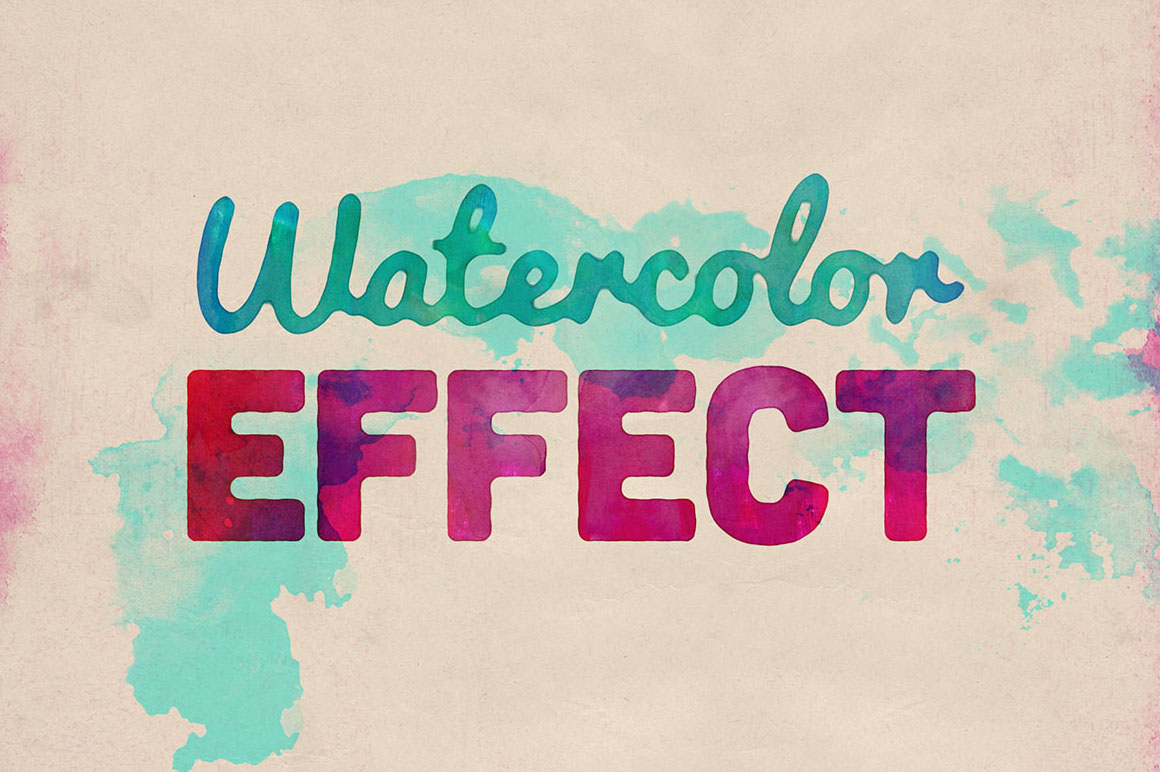 Watercolor - Free Text Effect - Dealjumbo