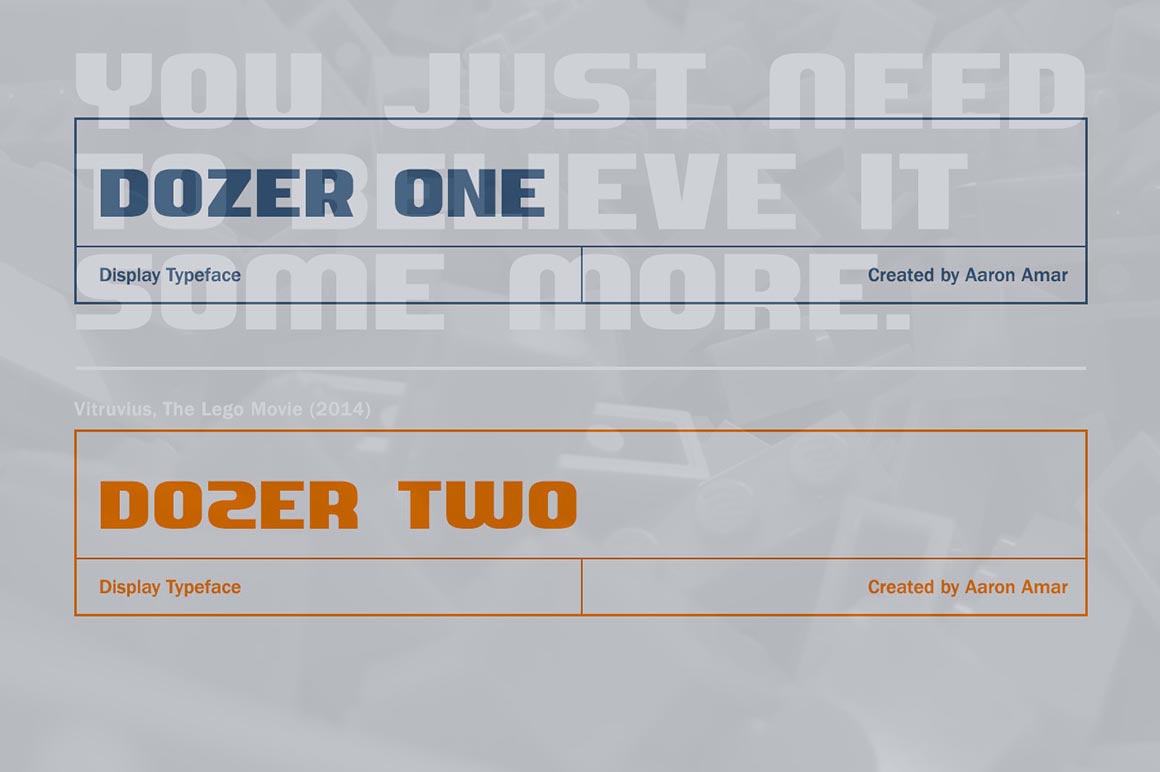 Dozer - Free Font - Dealjumbo