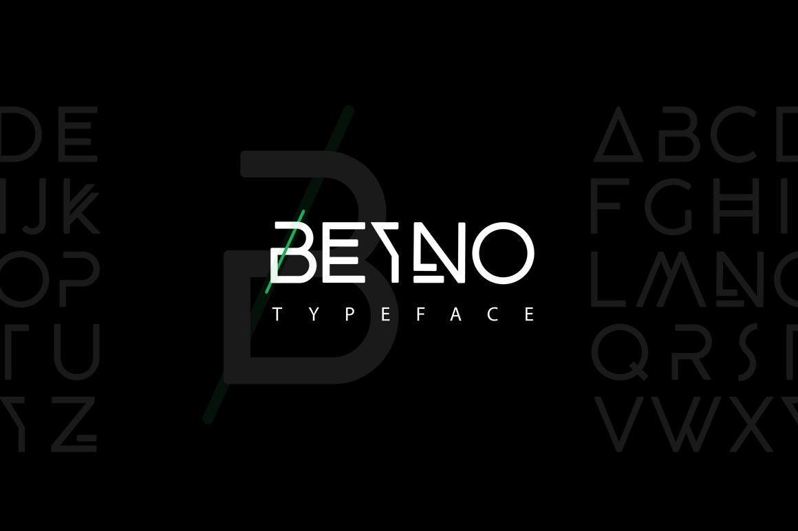 Beyno - Free Vector Typeface - Dealjumbo