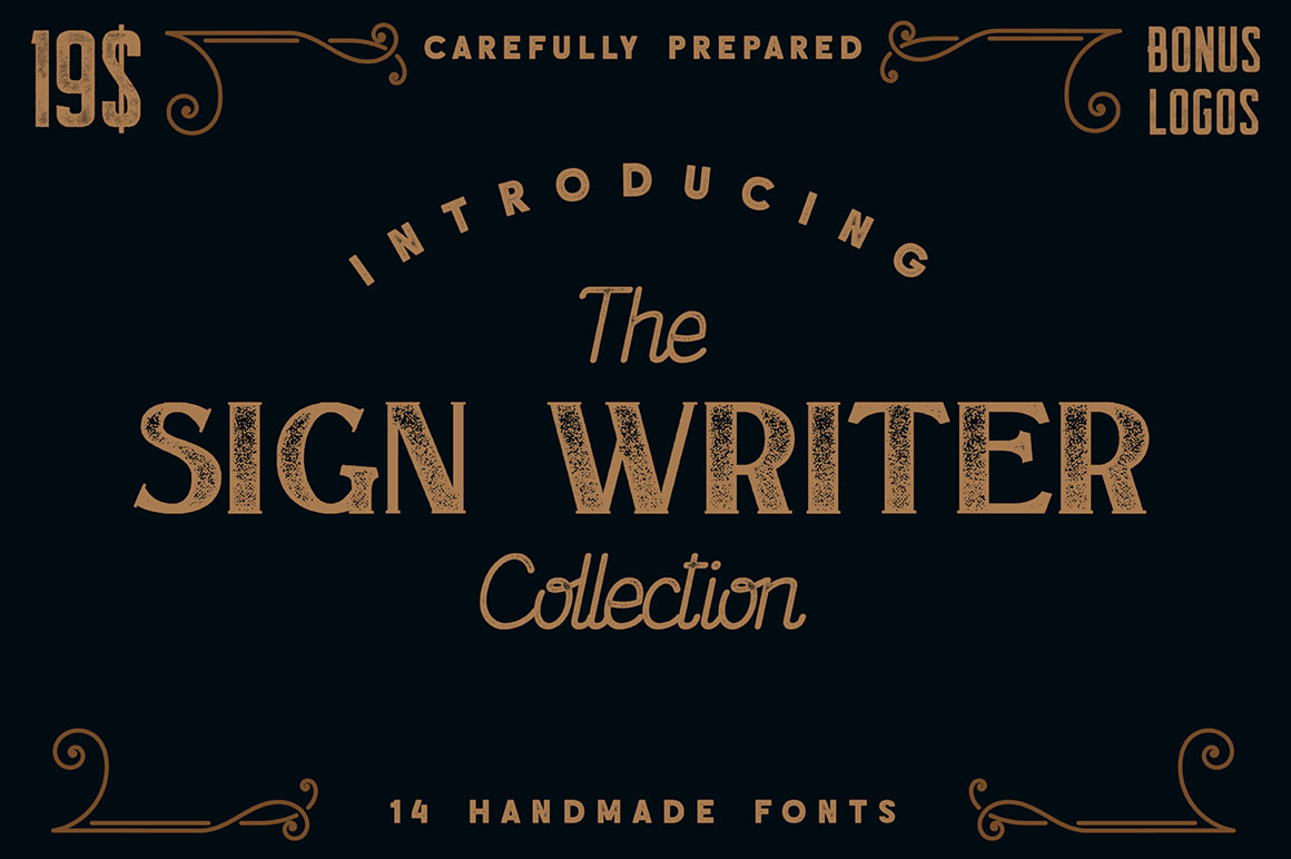 The Sign Writer - Free Font - Dealjumbo