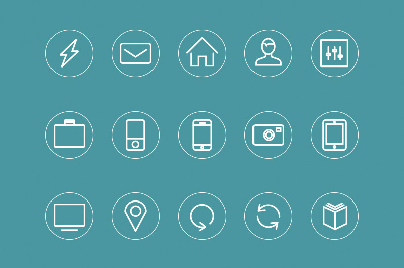 Free Minimal Icon Set - Dealjumbo