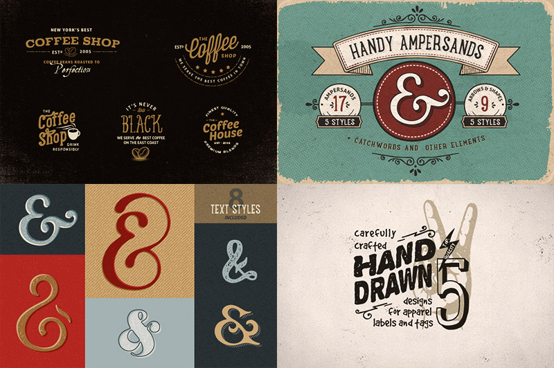 Retro Logo/Badge Templates - Dealjumbo
