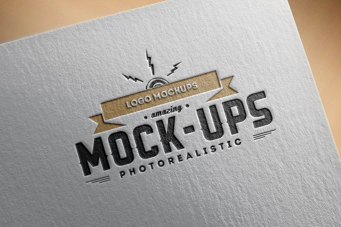 Free Logo Mock up Presentation Dealjumbo Discounted Design 